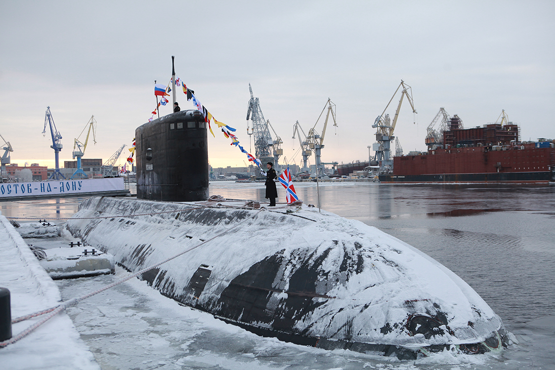 Russian newest attack subsmarine - sitmine