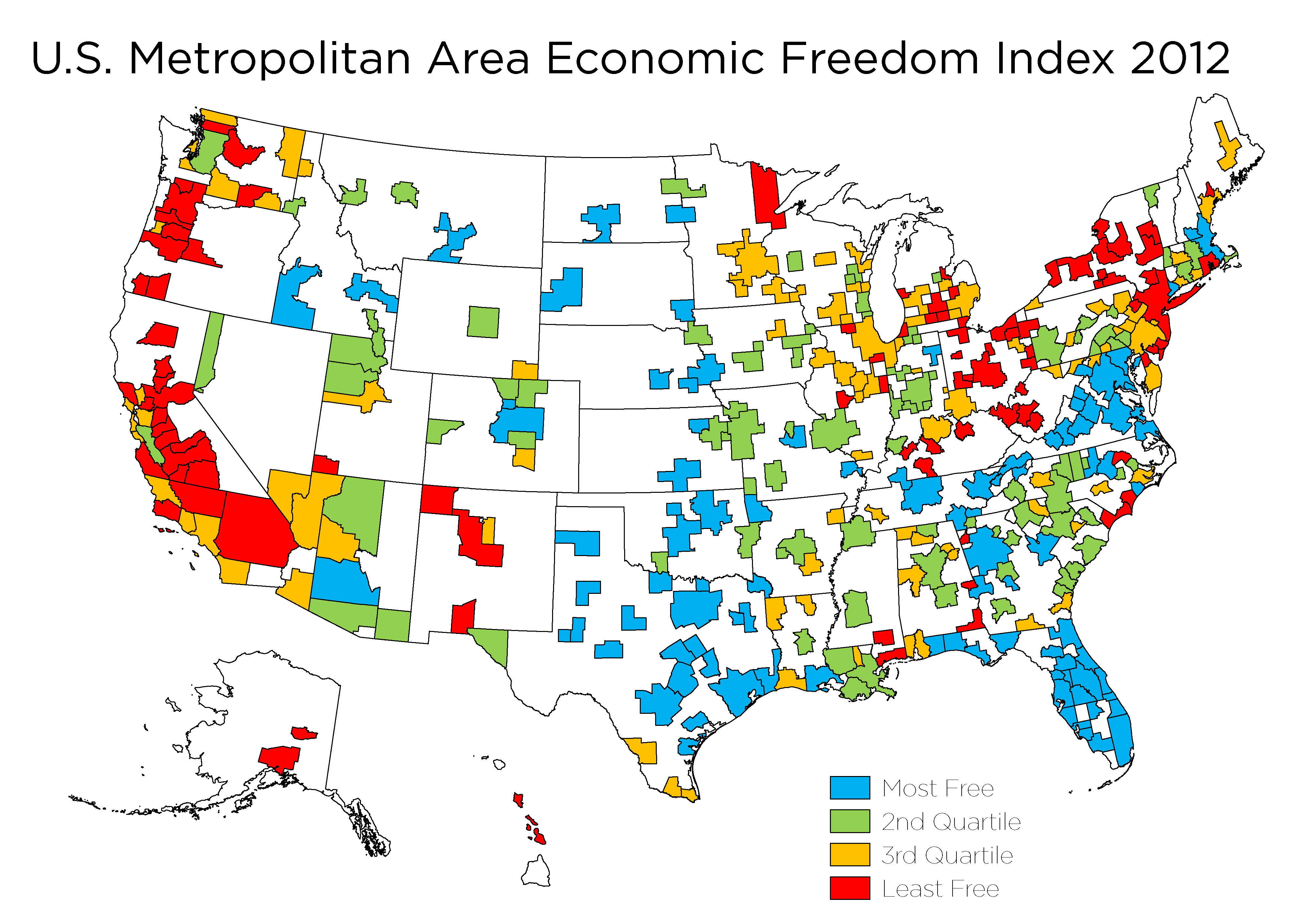 Which Cities MSAs Are Best Worst In United States CNSNews